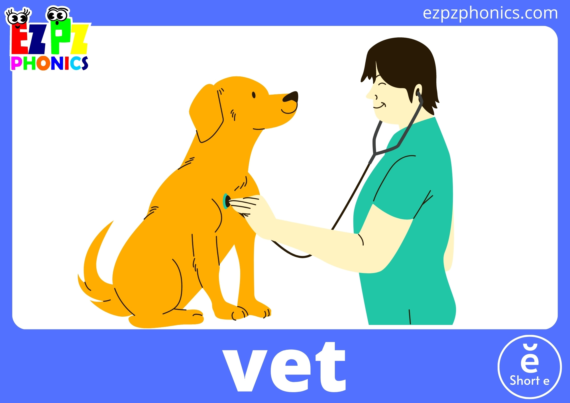 E Short Vowel CVC Words Flaschards Free PDF Download or View Online ...