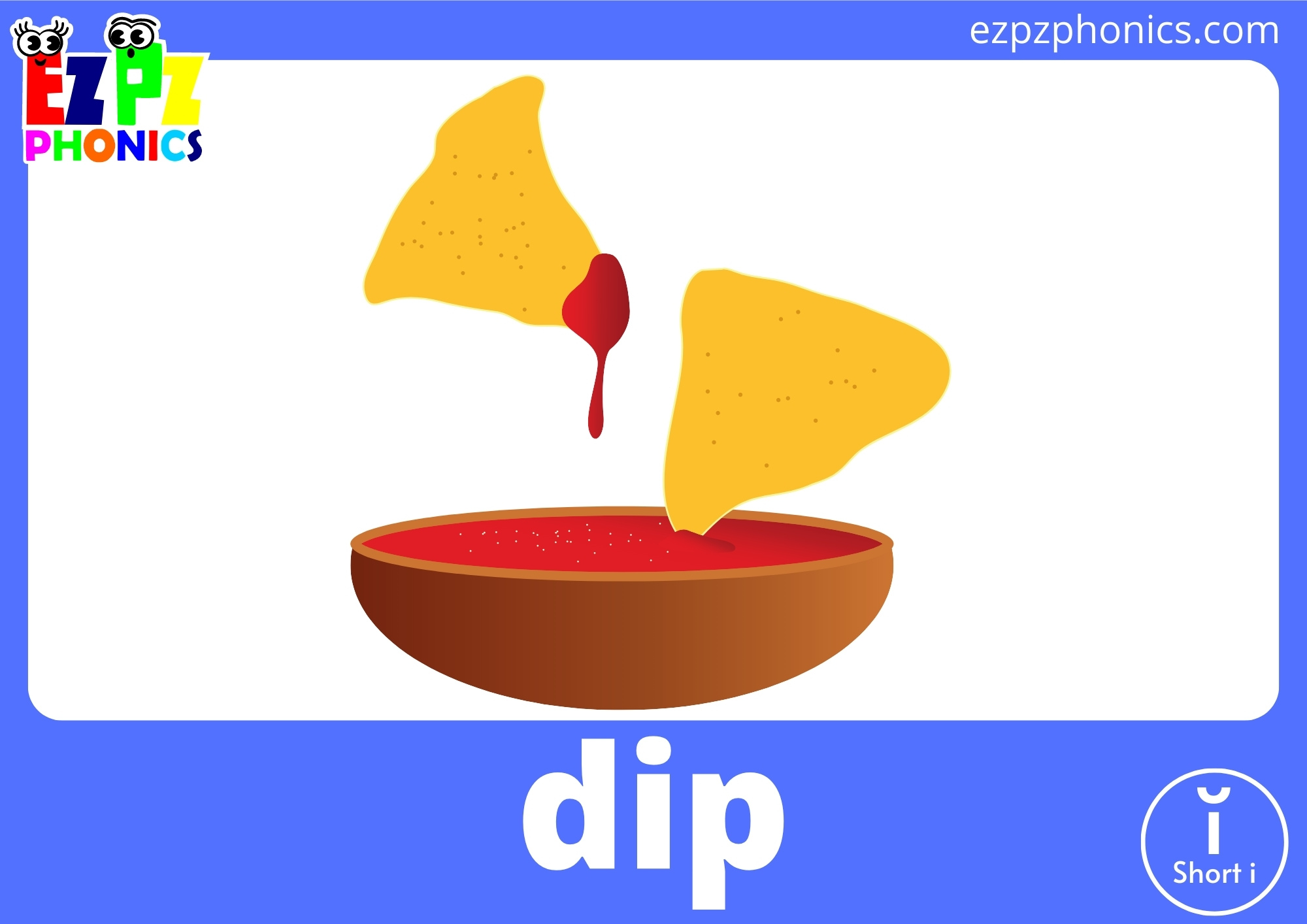I Short Vowel CVC Words Flashcards - ezpzphonics.com