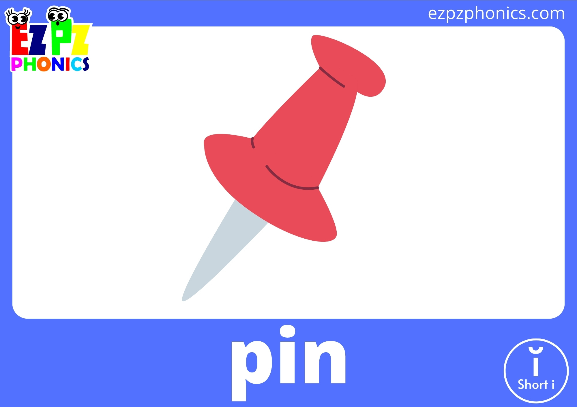 I Short Vowel CVC Words Flashcards Free PDF Download or View Online ...