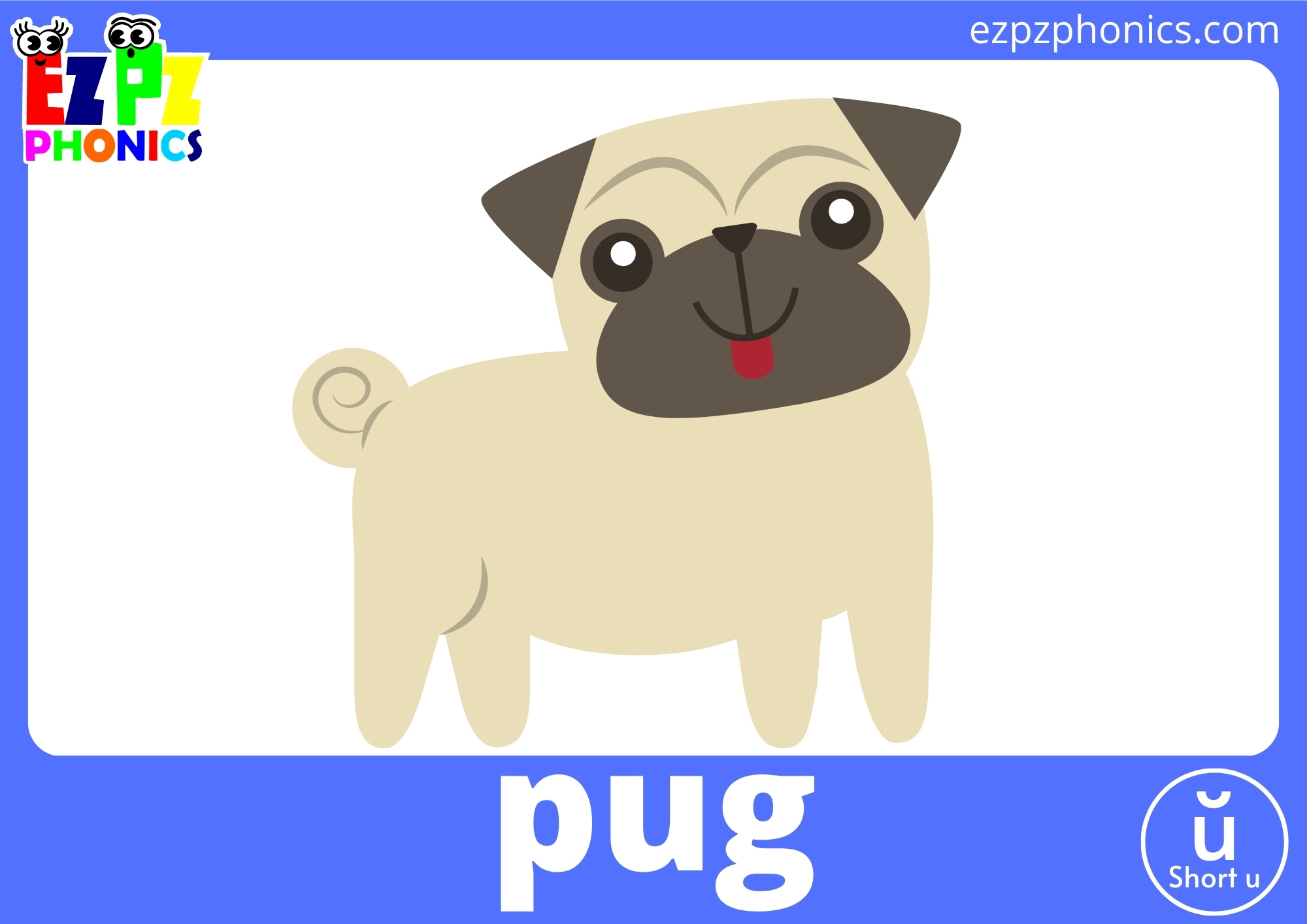 U Short Vowel CVC Words Flashcards Free PDF Download or View Online ...