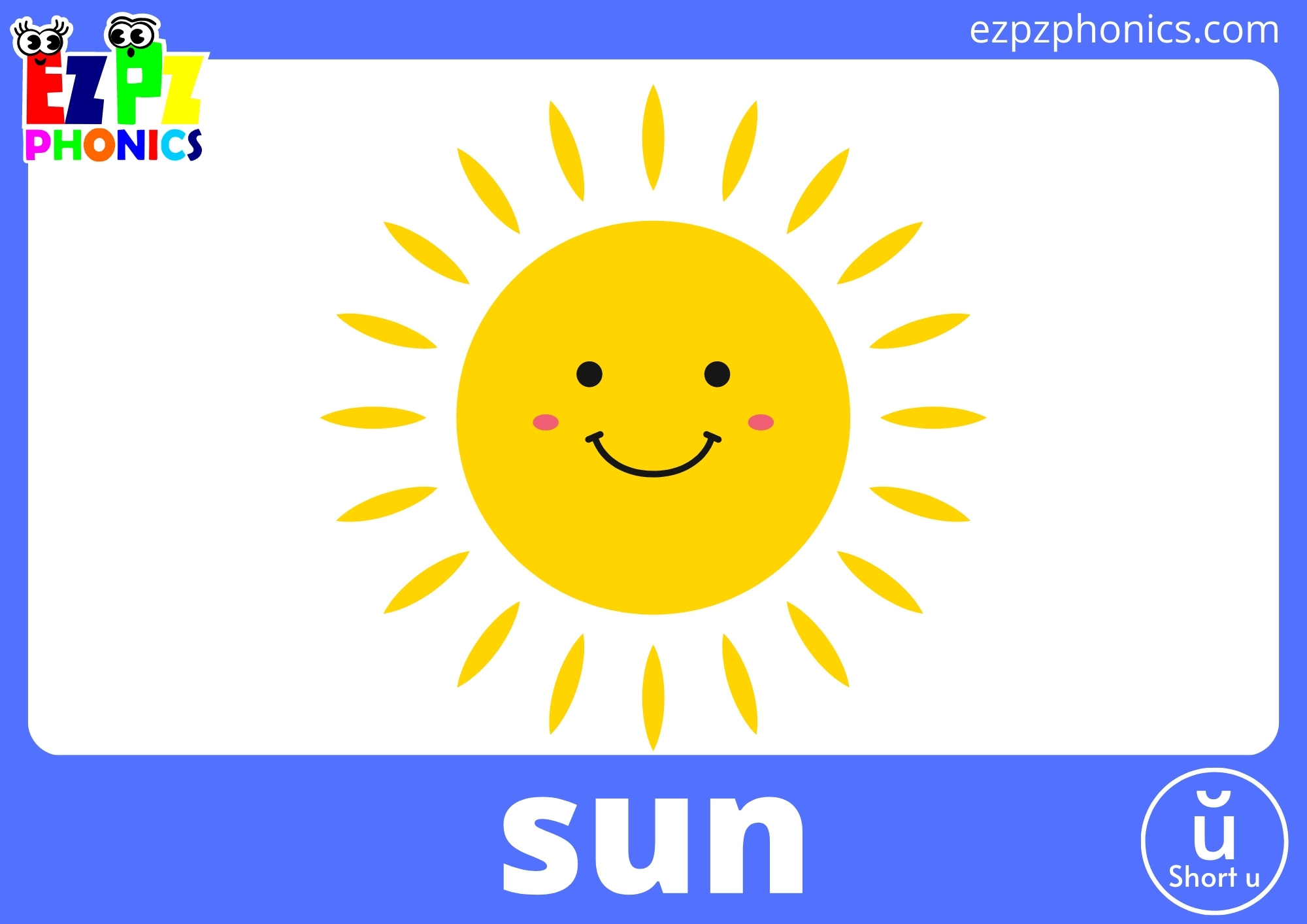 U Short Vowel CVC Words Flashcards Free PDF Download or View Online ...