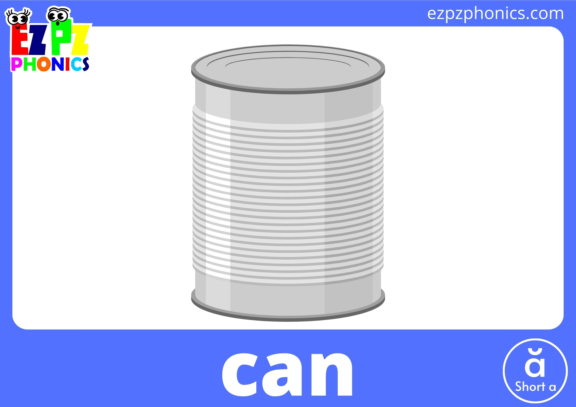 A Short Vowel CVC Words Flashcards Free PDF Download or View Online ...