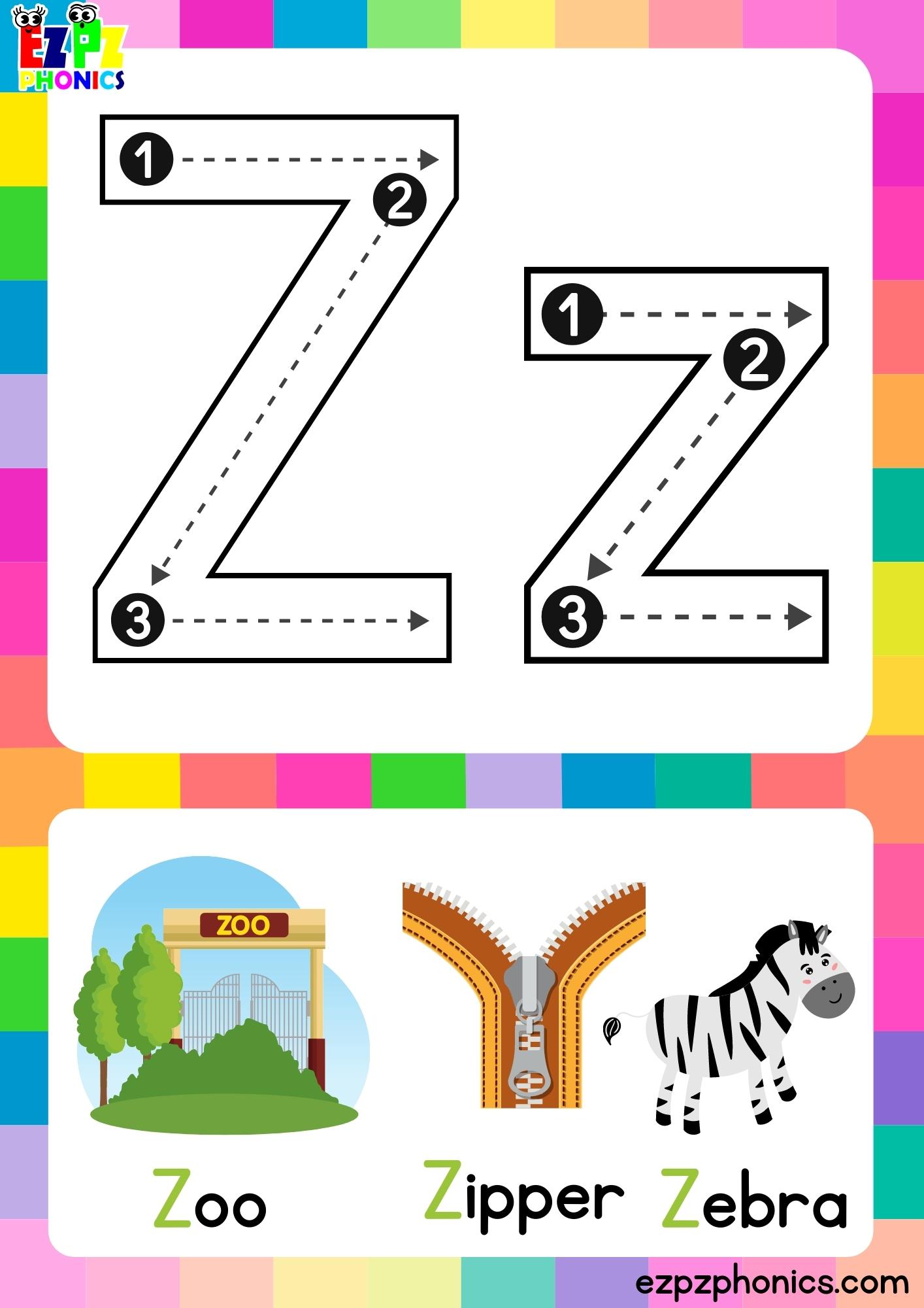 Alphabet Tracing Flashcards A-Z Complete Set DOWNLOAD VERSION IS IN ...