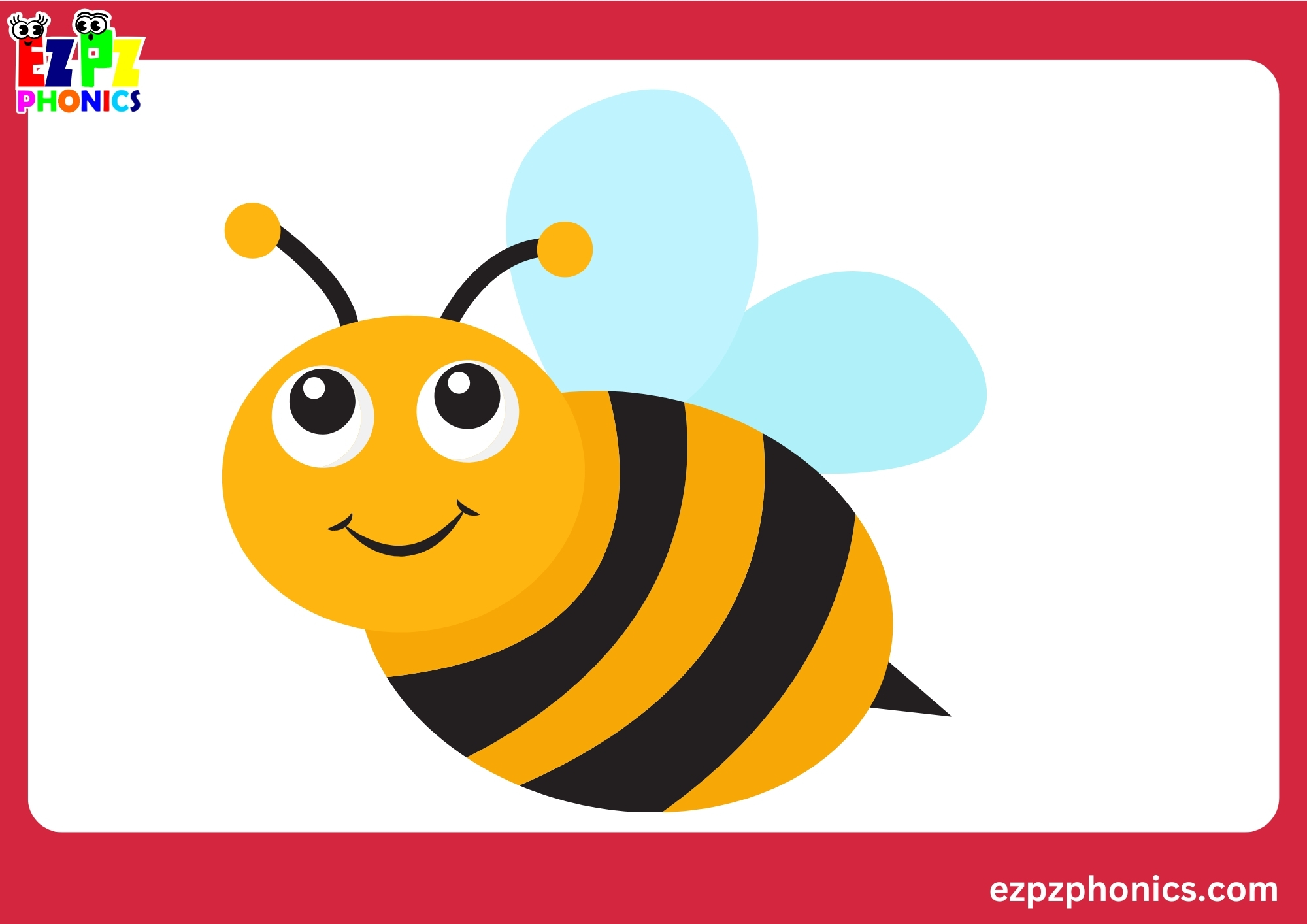 Letter B Free Kindergarten Phonics Alphabet Letter Sounds Flashcards ...