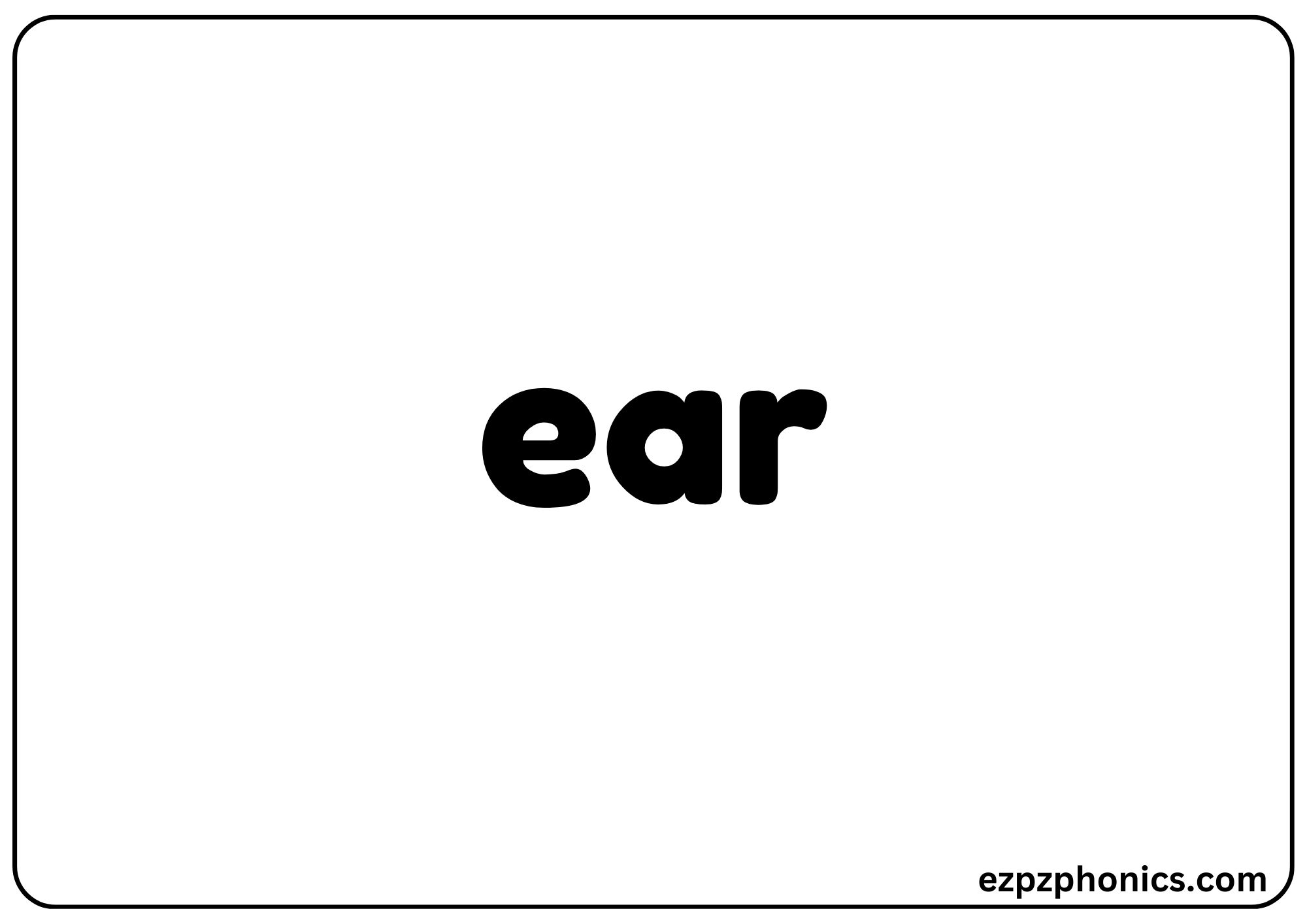 Letter E Free Kindergarten Phonics Alphabet Letter Sounds Flashcards ...