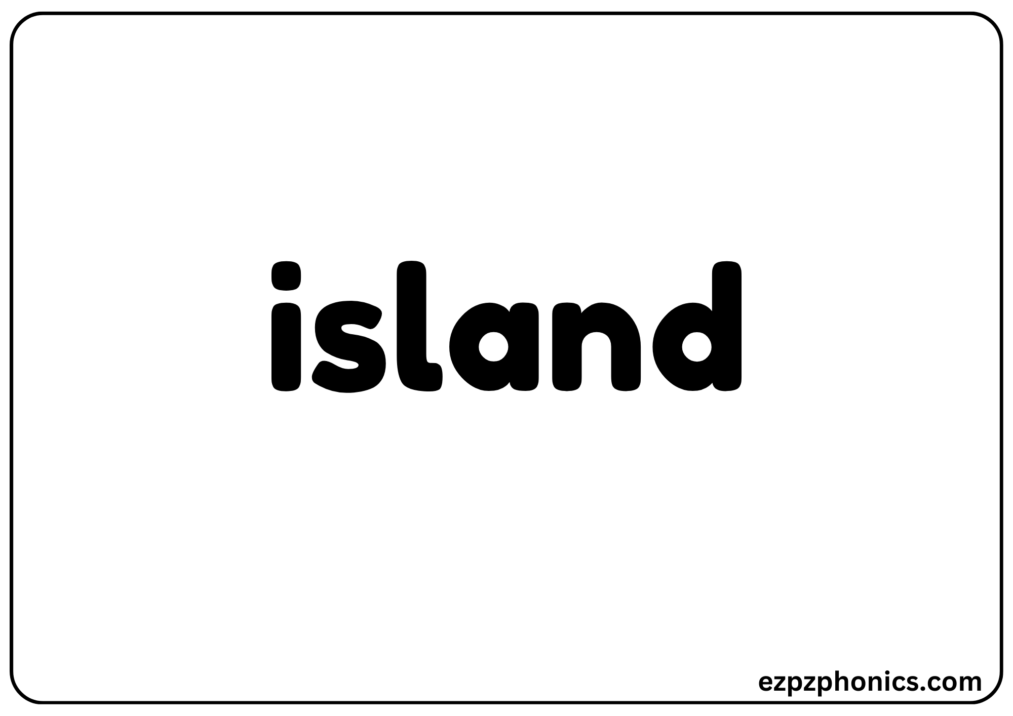 Letter I Free Kindergarten Phonics Alphabet Letter Sounds Flashcards ...