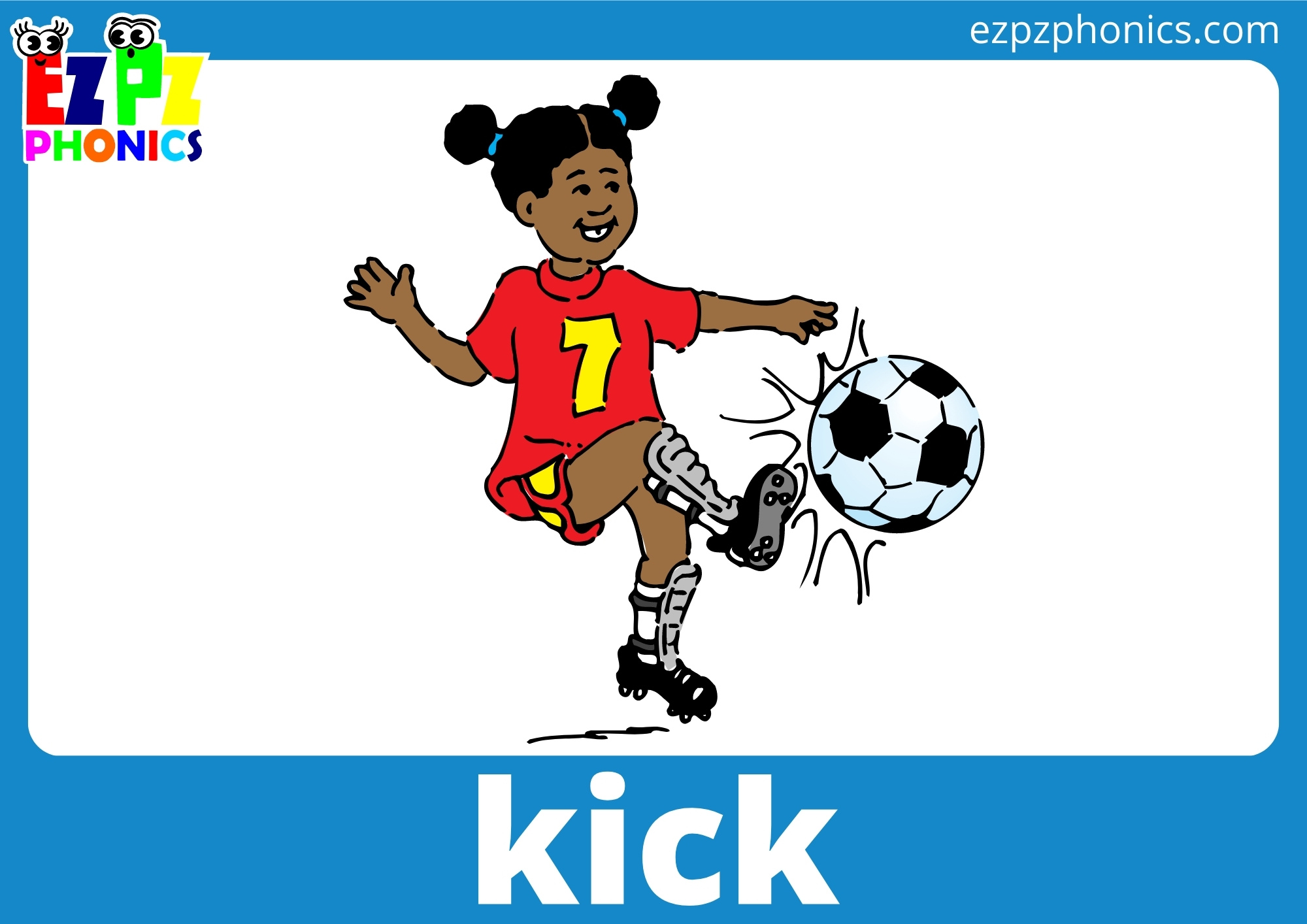 K Beginning Sound Flashcard - ezpzphonics.com