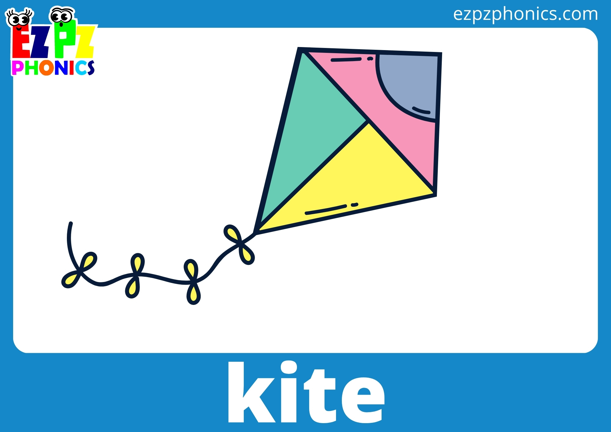K Beginning Sound Flashcard - ezpzphonics.com