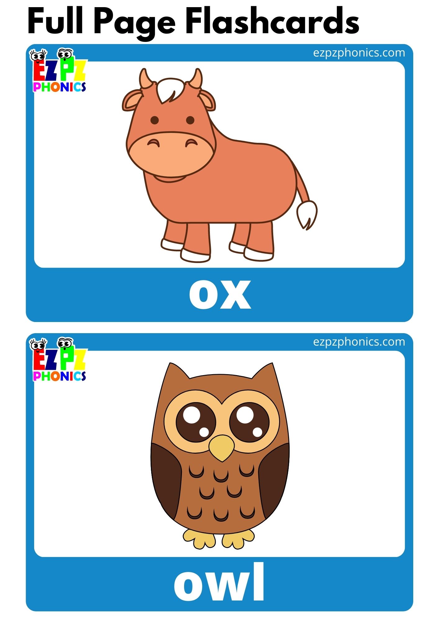 O BEGINNING SOUND - ezpzphonics.com