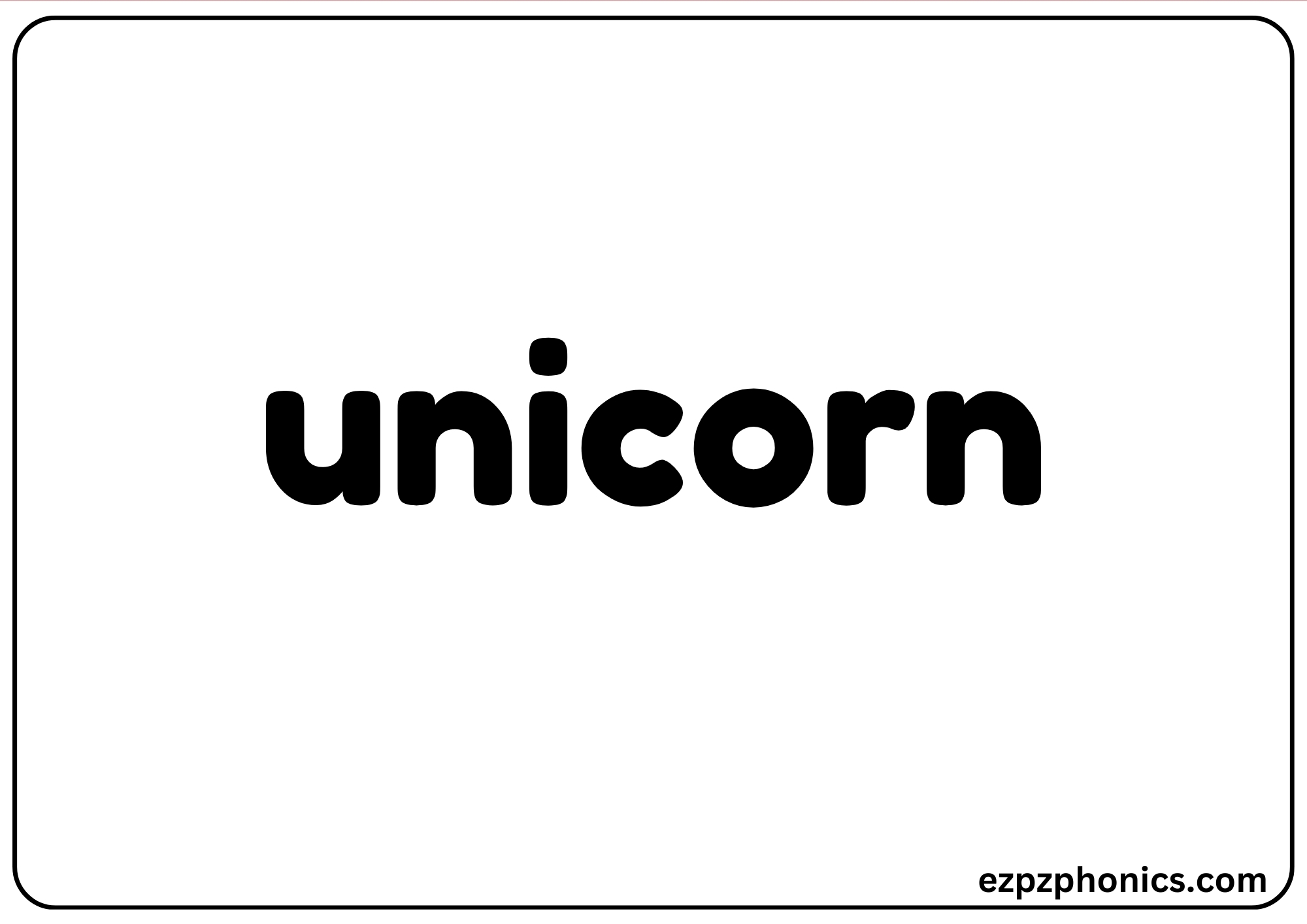 Letter U Free Kindergarten Phonics Alphabet Letter Sounds Flashcards ...