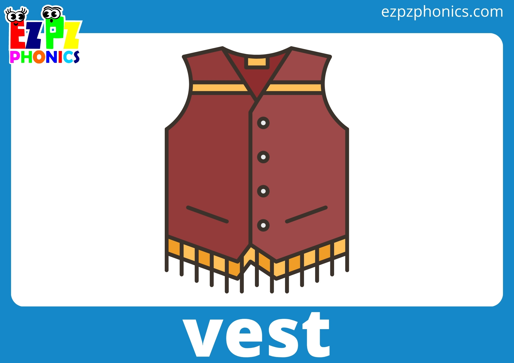 V Beginning Sound Flashcards - ezpzphonics.com