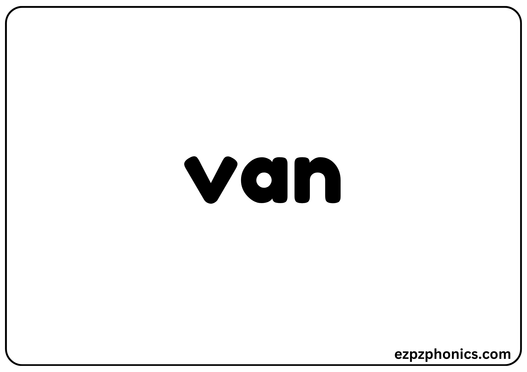 Letter V Free Kindergarten Phonics Alphabet Letter Sounds Flashcards ...