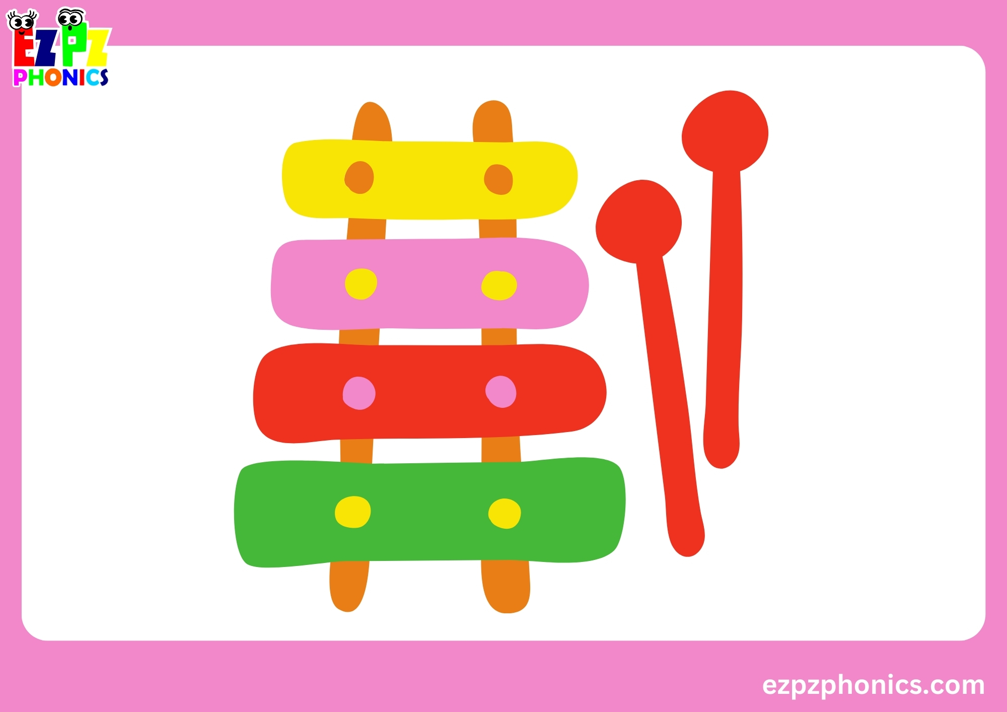 Letter X Free Kindergarten Phonics Alphabet Letter Sounds Flashcards ...