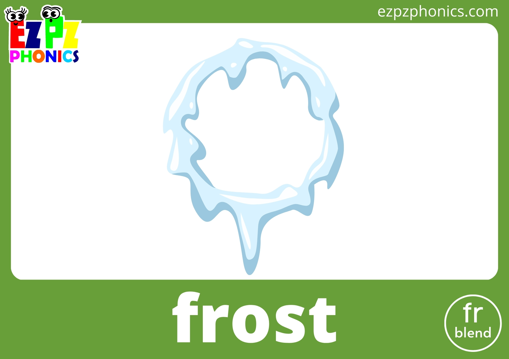 FR Blends Phonics Flashcards with Images and Words Download Free ...