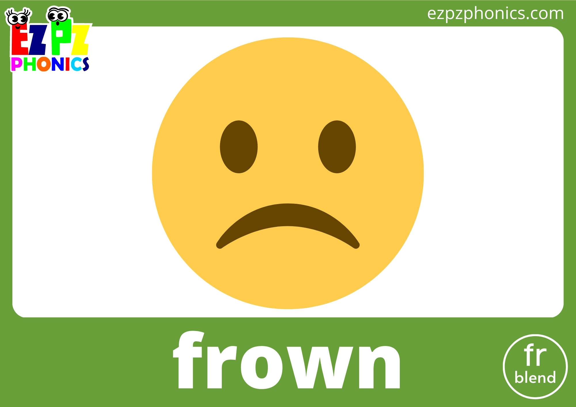 FR Blend Phonics Flashcards - ezpzphonics.com