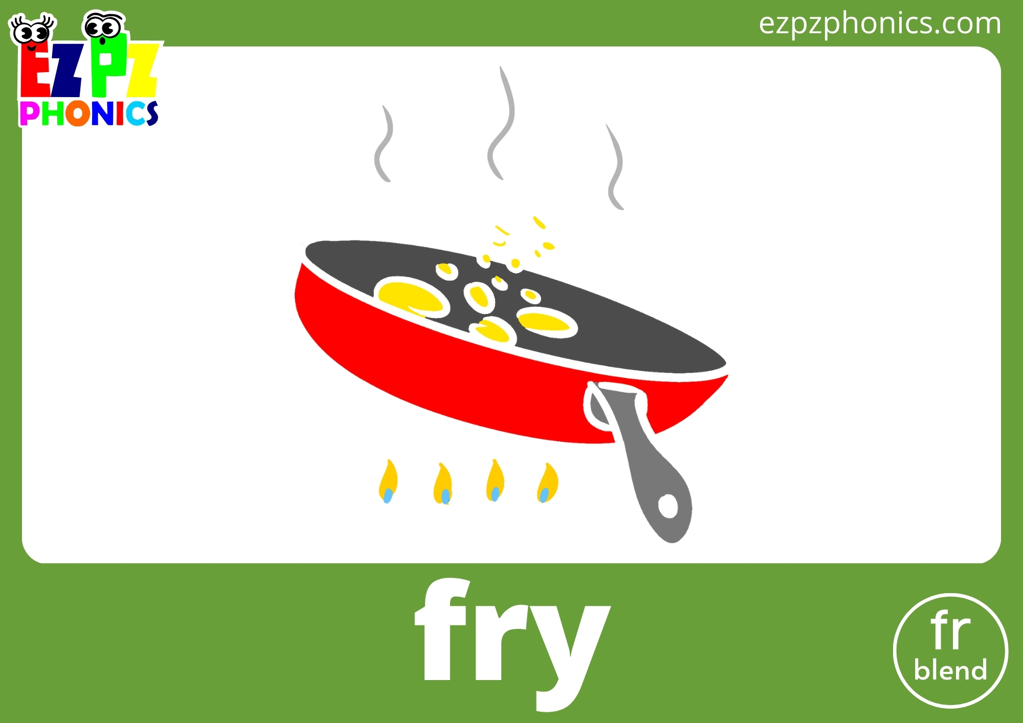 FR Blends Phonics Flashcards with Images and Words Download Free ...