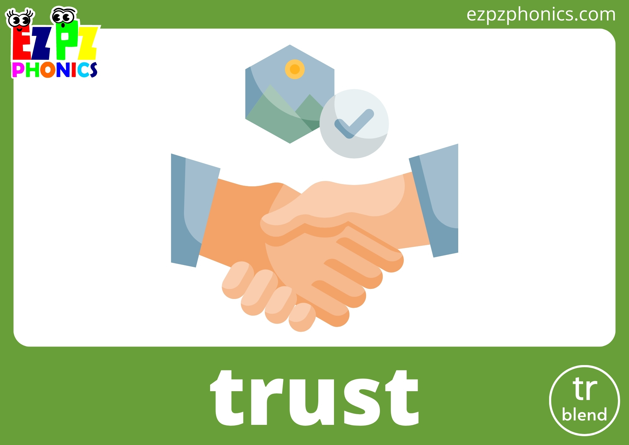 TR Blends Phonics Flashcards with Images and Words Download Free ...