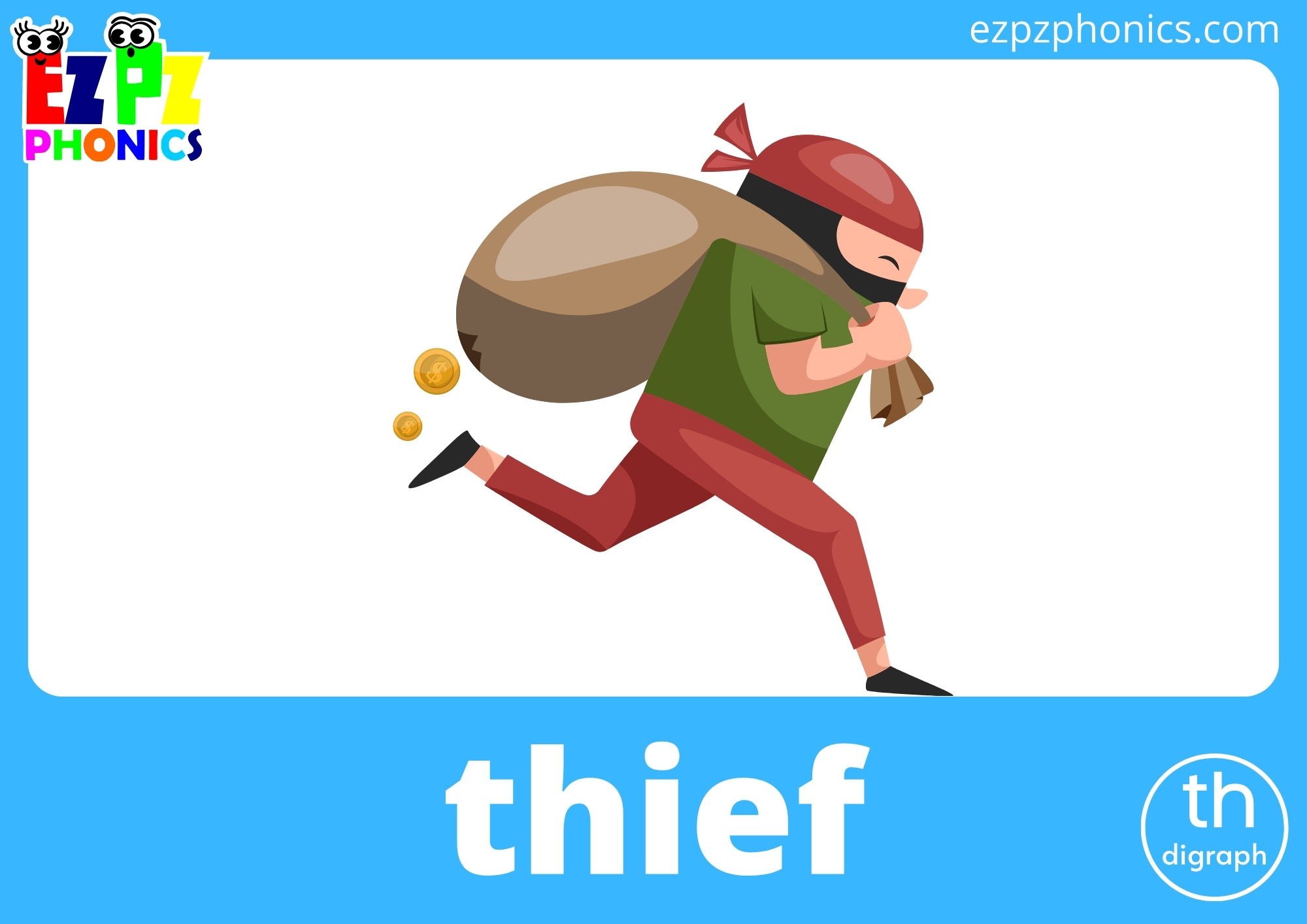 th Digraph Flashcards - ezpzphonics.com