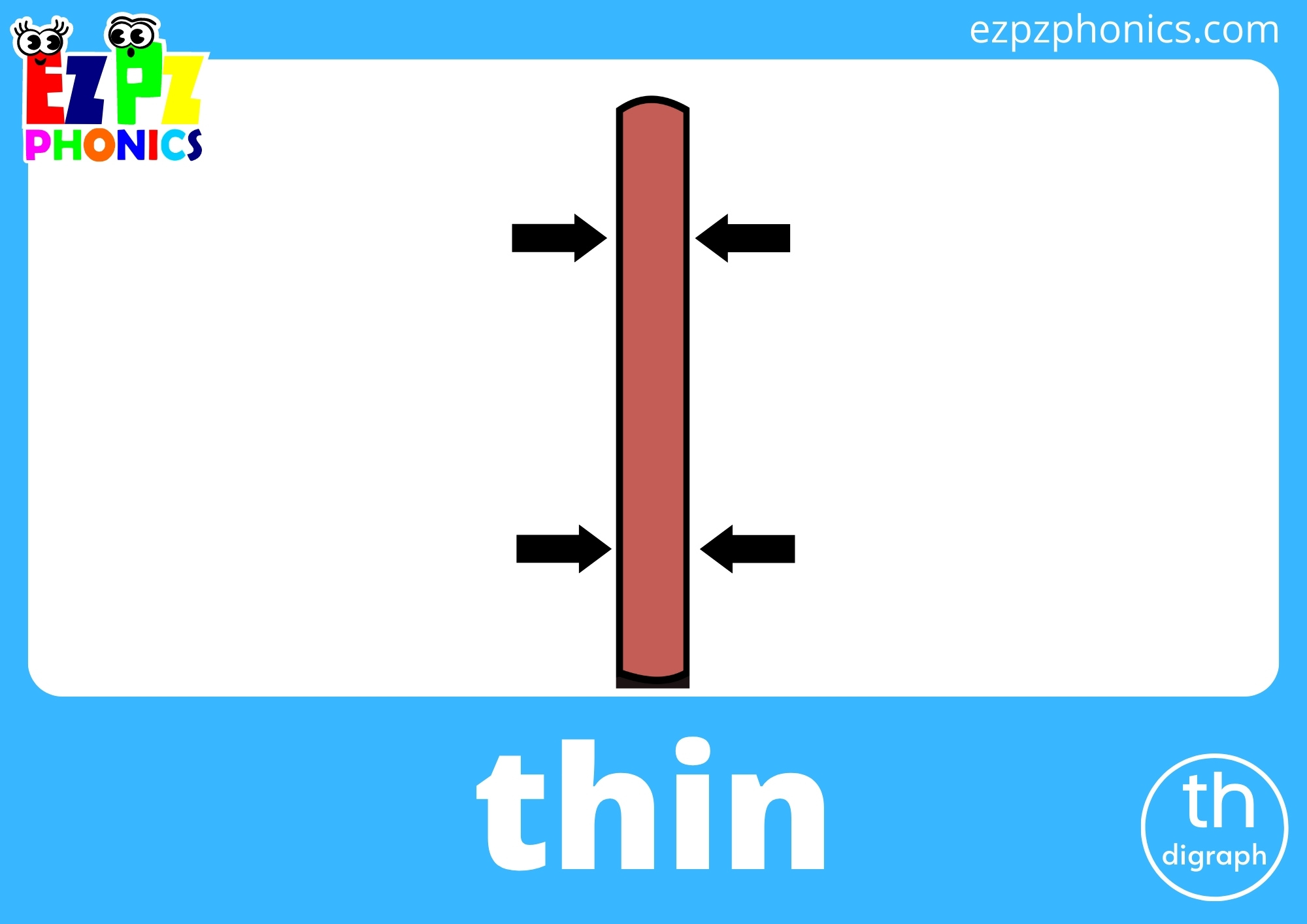 th Digraph Flashcards - ezpzphonics.com