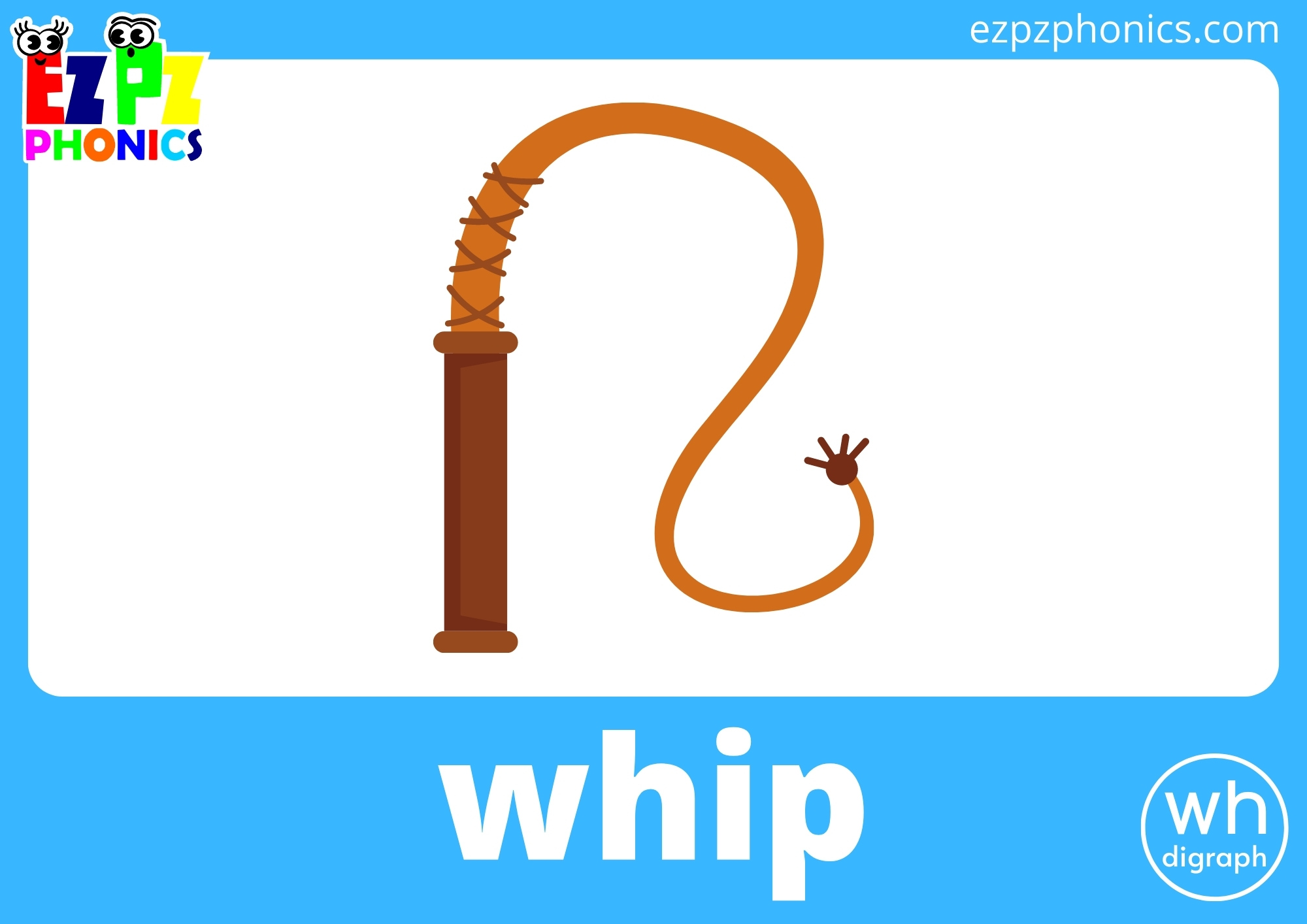 wh Digraph Flashcards - ezpzphonics.com