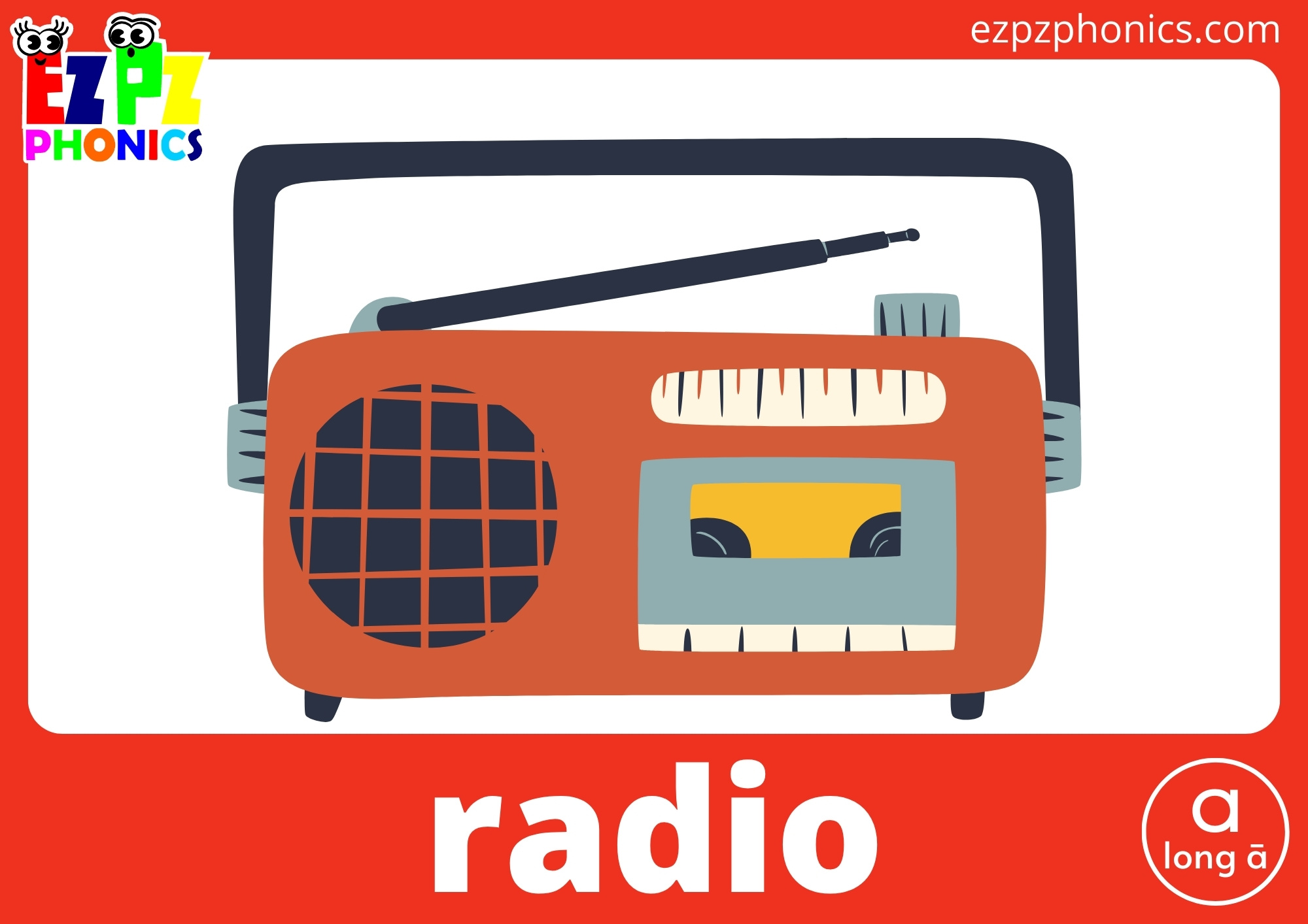 a Long A Vowel Words - ezpzphonics.com