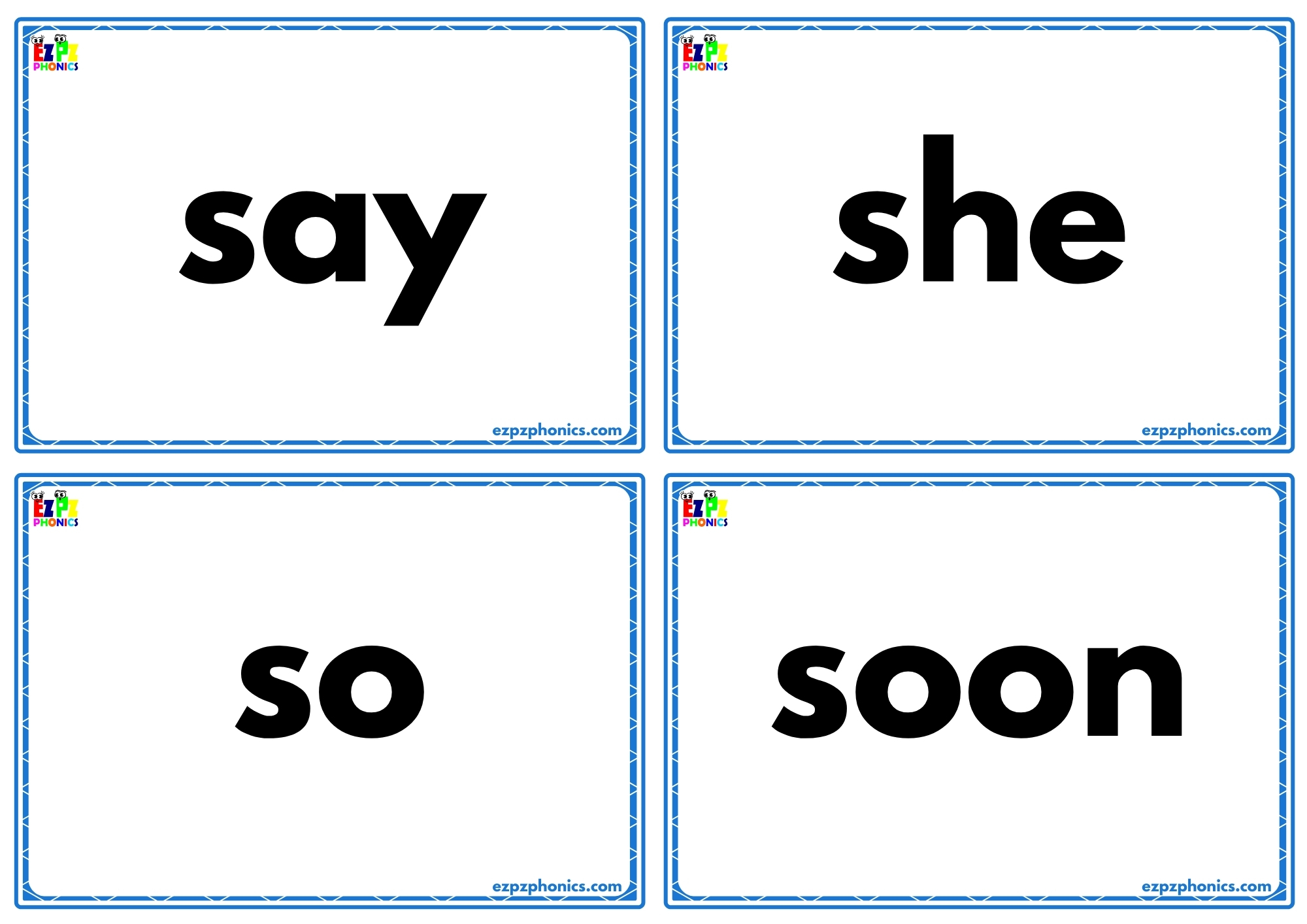Dolch Kindergarten Sight Word Flashcards 52 High Frequency Words PDF ...