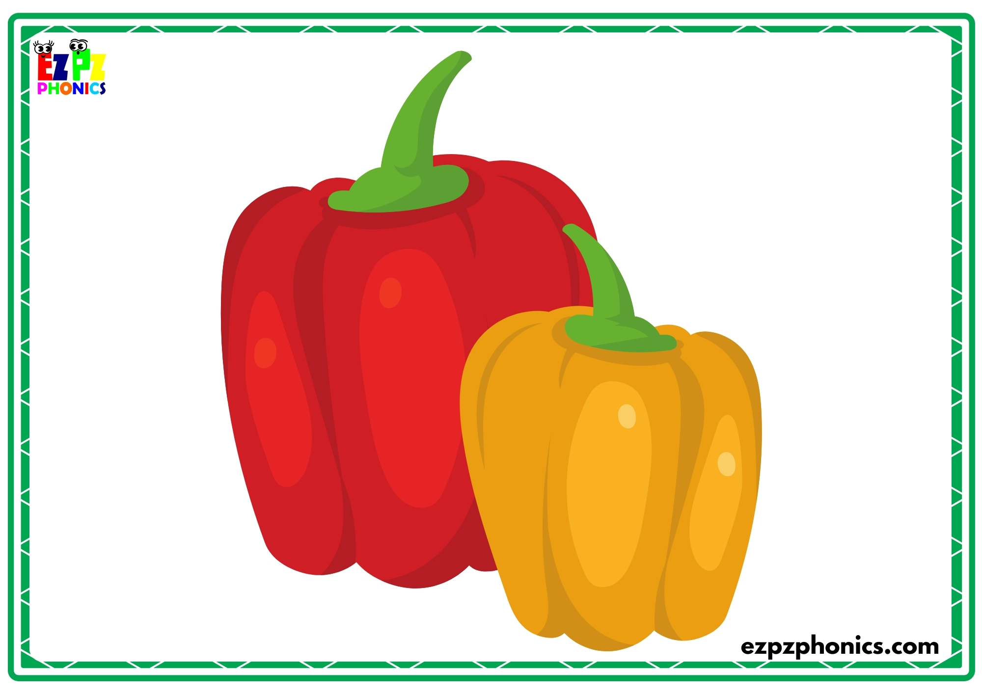 Vegetables Vietnamese and English Language Flashcards flashcard rau củ ...