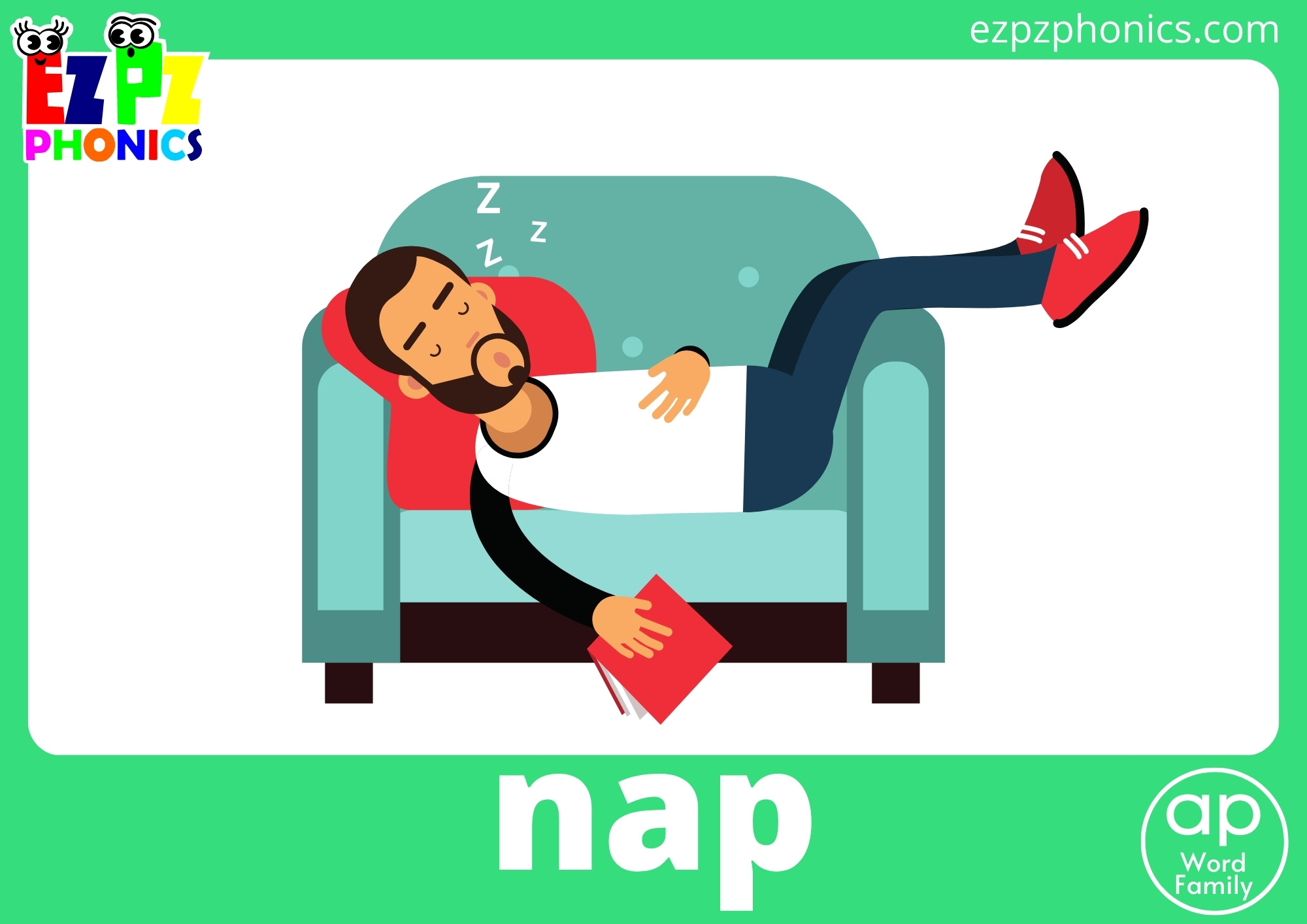 AP Word Family Full Page Flashcards With Words Free PDF Download or ...