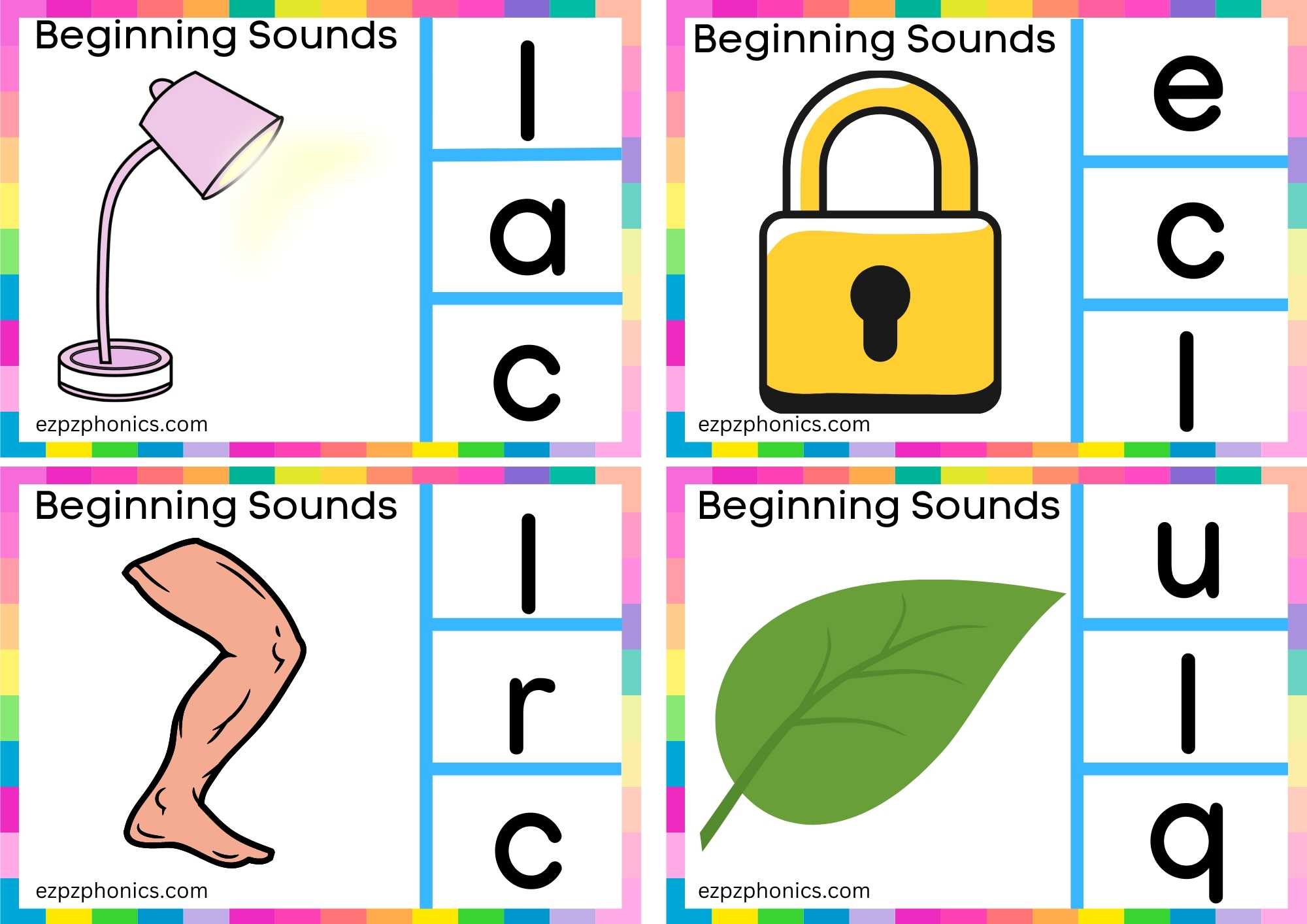 Letter L Look At The Image And Clip The Correct Letter Clip Group 2 ...